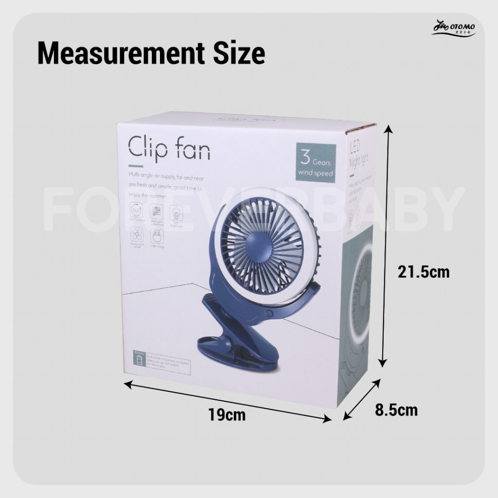 MZL22 Mini 360 Degree Stroller Fan – OTOMO | KUKU DUCKBILL BABY PRODUCTS