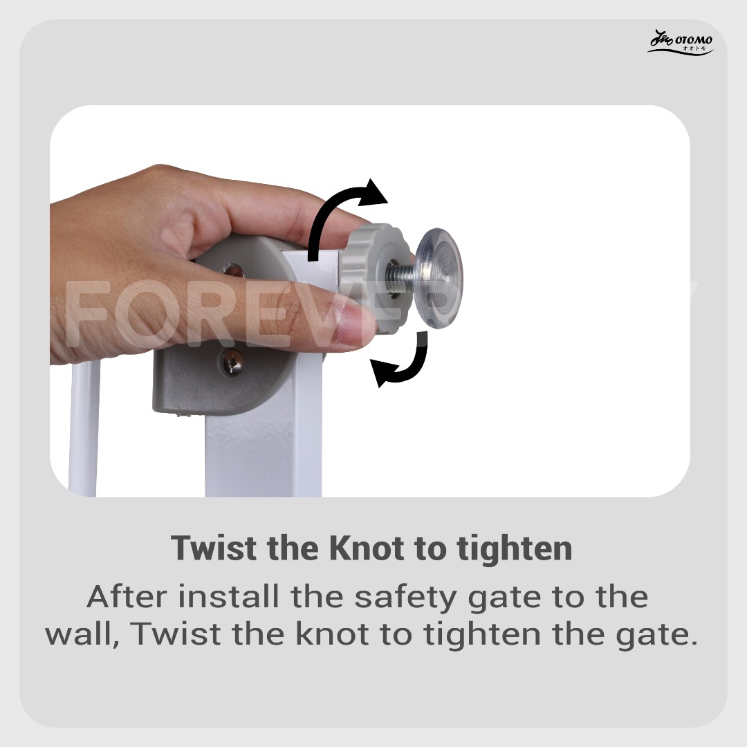 Otomo Safety Baby Gate Opening with Auto Lock TD04 – OTOMO | KUKU ...
