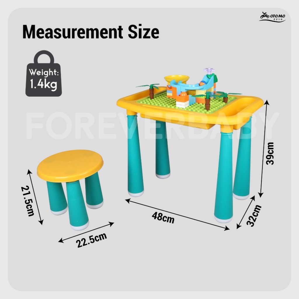 Multipurpose Building Block Table Blocks 2 in 1 Table DC733 – OTOMO ...