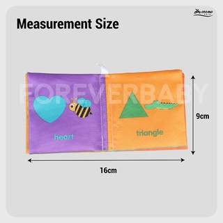 Newborn / Kids Soft Cloth Baby Book Educational Children Fabric Reading ...